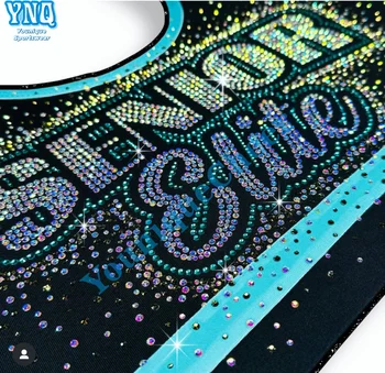 Free Design Cheer Bling Hotfix Custom Rhinestone Heat Transfer Design ...