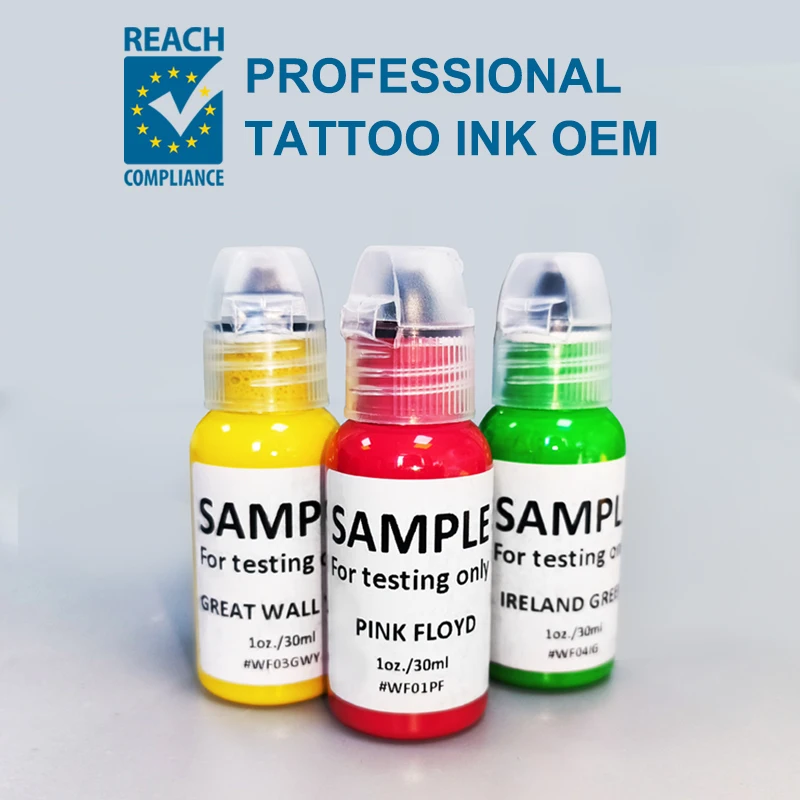 Customizable Logo Oem Pigments 7 Basic Colors Tattoo Kit Available ...