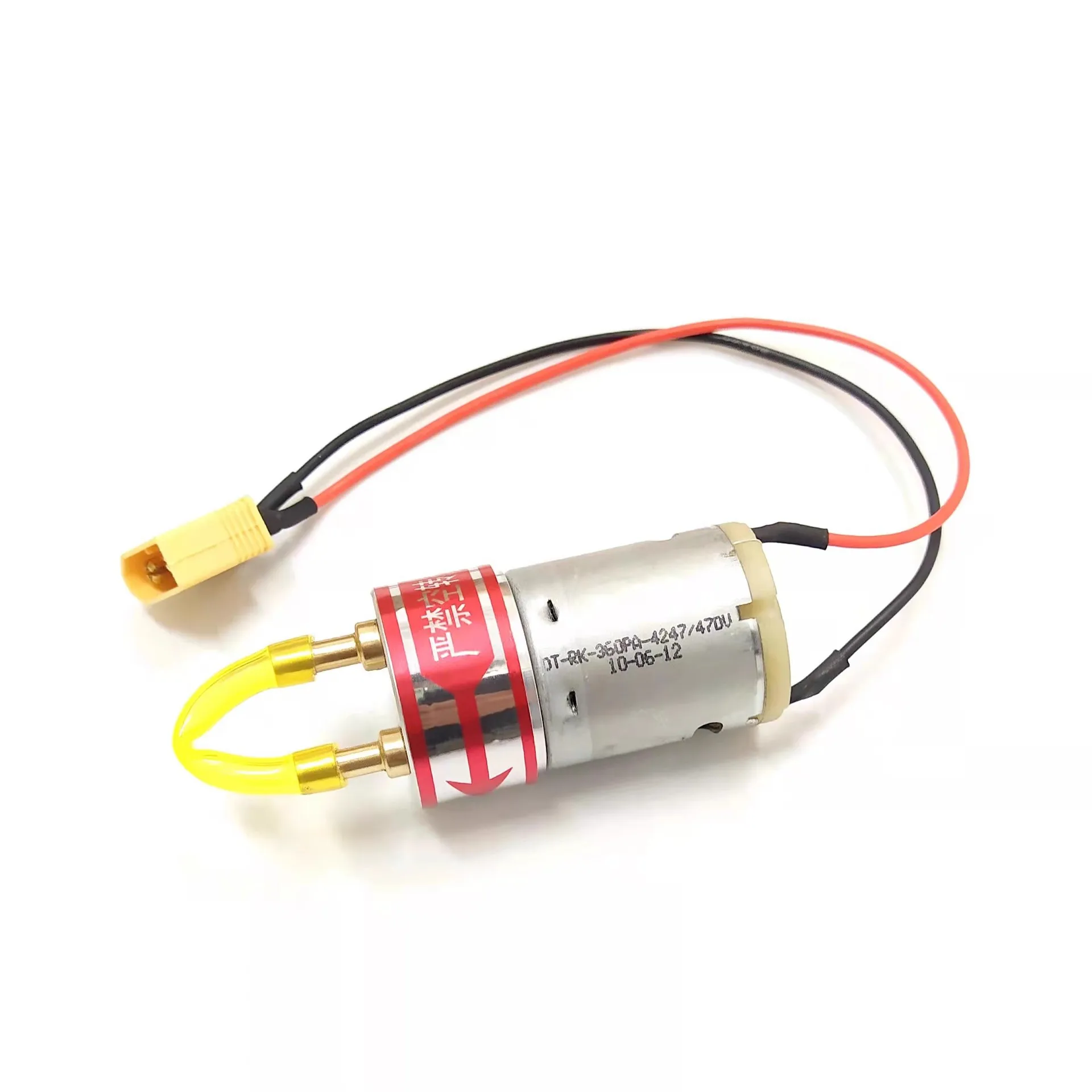 Spark Model Fixed Wing Uav Turbojet Smoke Pipe System Tank Pump Gasoline Engine Smoke Nozzle