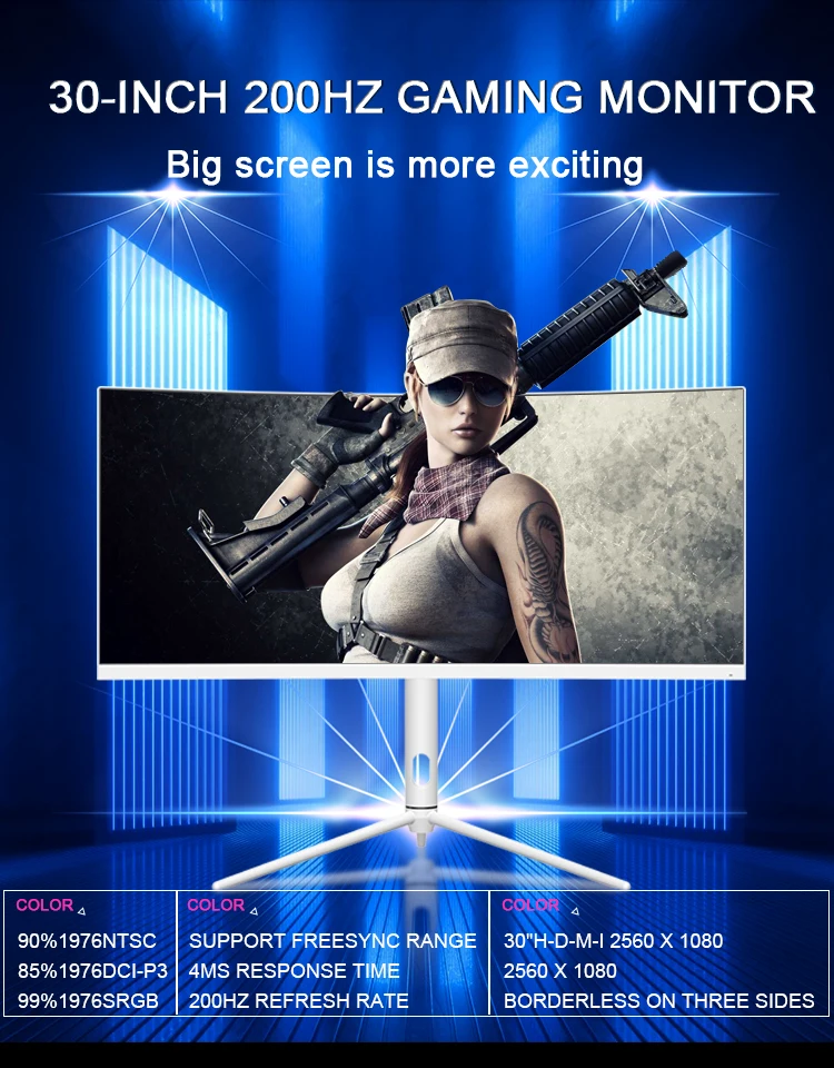 4K 2K Gaming Monitors - High Refresh Rates for E Sports