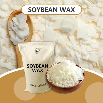 Hl - 100% Nature Soybean Vegetable Wax Factory,Bulk Natural Soy Wax ...