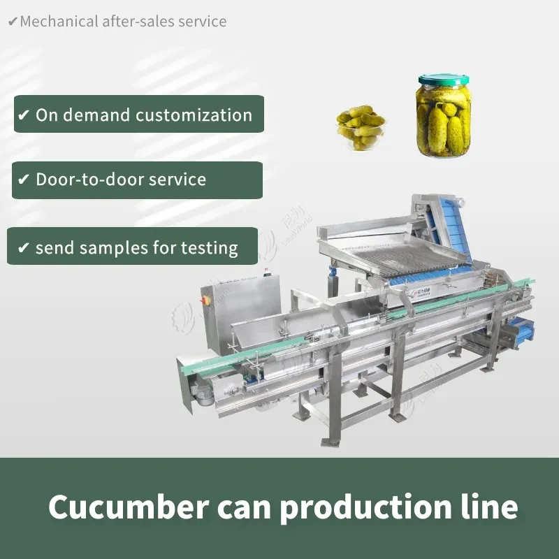Automatic Pickled Cucumber Canning Production Line - Stainless Steel ...