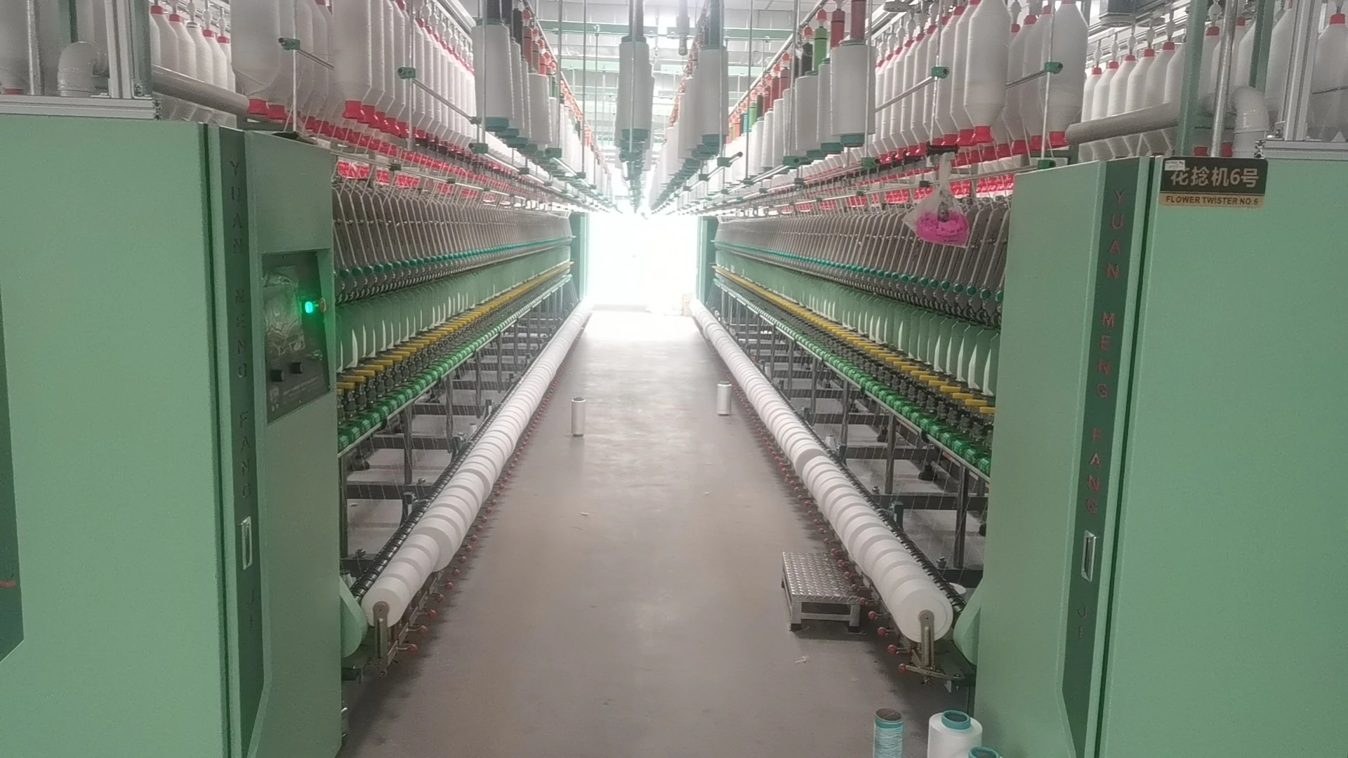 Computer 3-roller Long Fibre Compound Spindles Yarn Twisting Machine ...