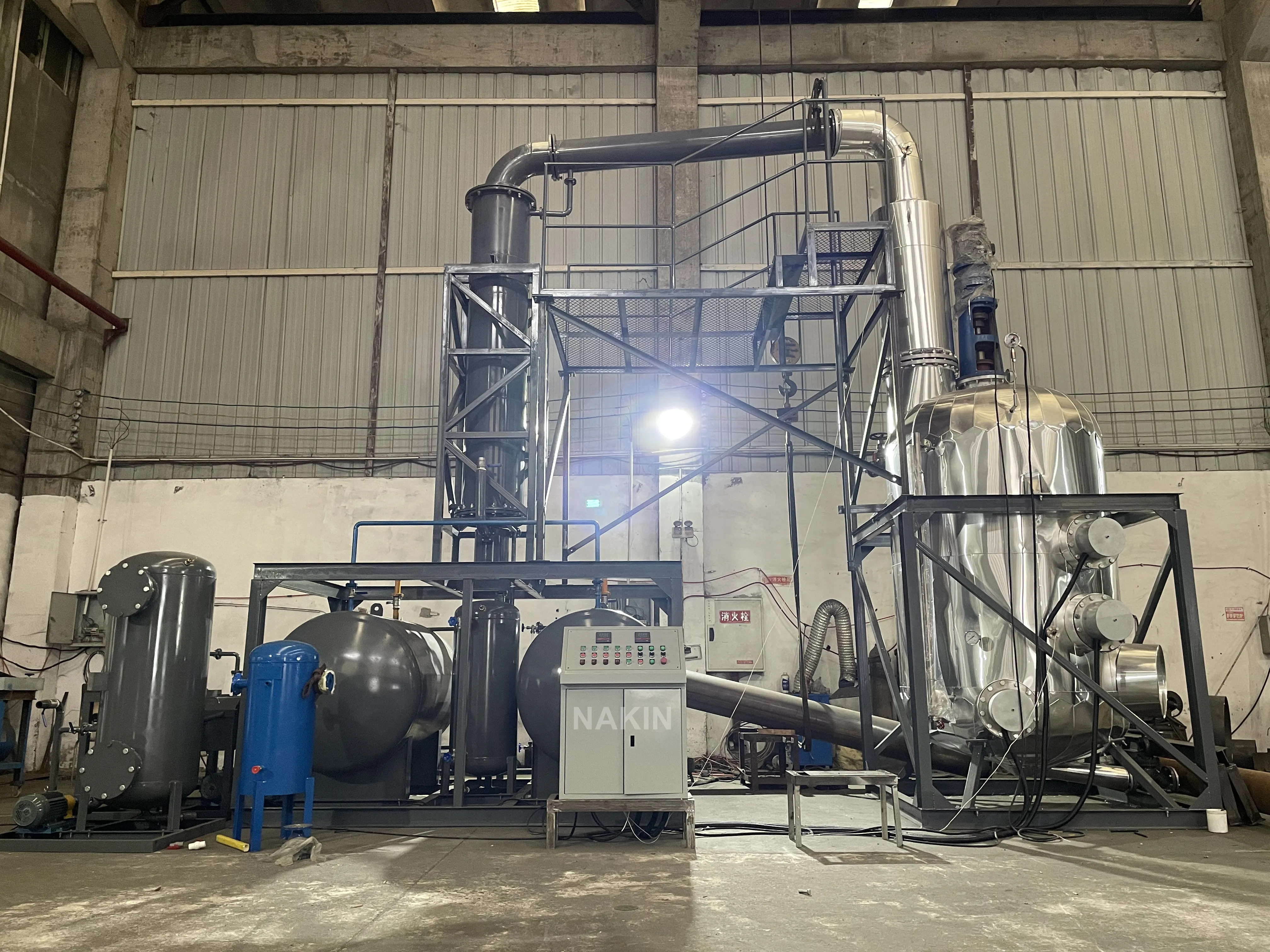 Waste Motor Oil to Diesel Distillation Machine - Eco-Friendly Used ...