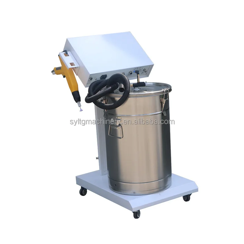 Industrial Metal Electrostatic Powder Coating Paint Spray Gun Machine ...