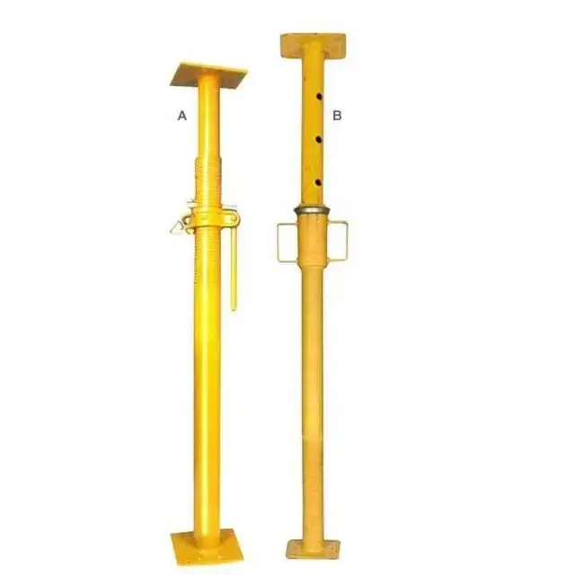 Adjustable Steel Prop Formwork Shoring Jack Telescopic Shoring Jack ...