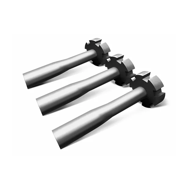 Perfect Thermal Resistance Property Graphite Rotor And Shaft Customized ...