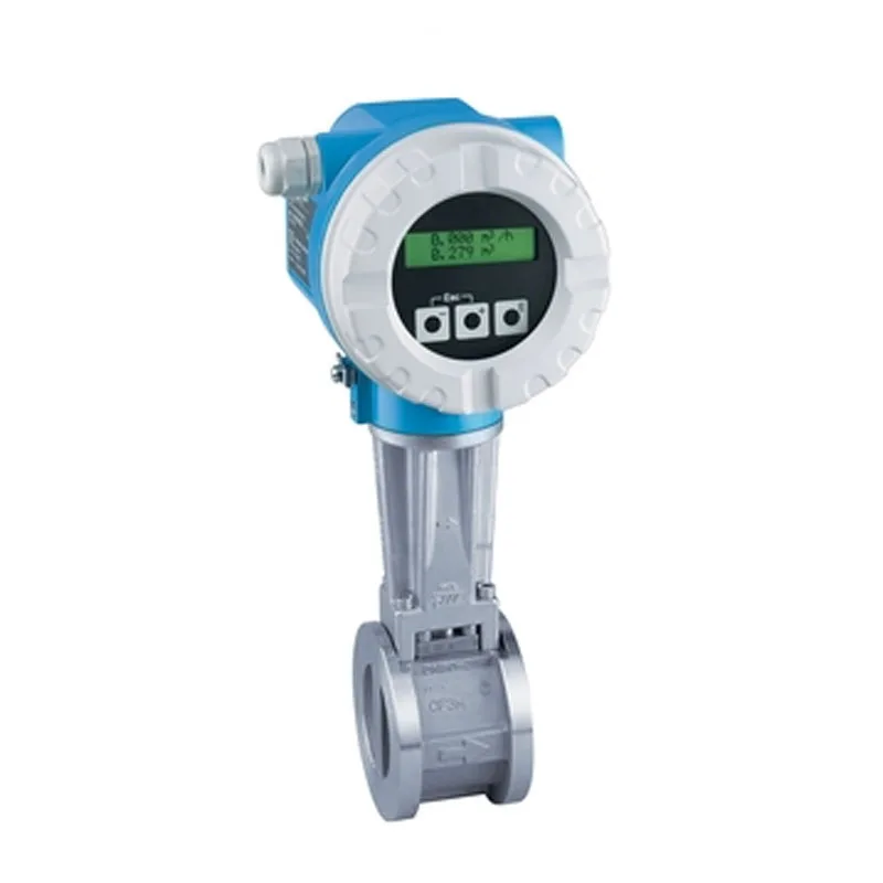 Endress+Hauser Liquid Flowmeter 4-20ma Vortex Shedding Flow Meter Compressed Air Vortex Flow ...