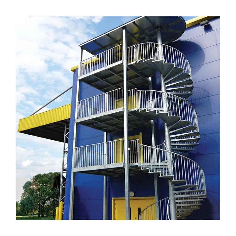 Metal Stair Steps Wrought Iron Baluster Staircase Steel Sheet Spiral ...