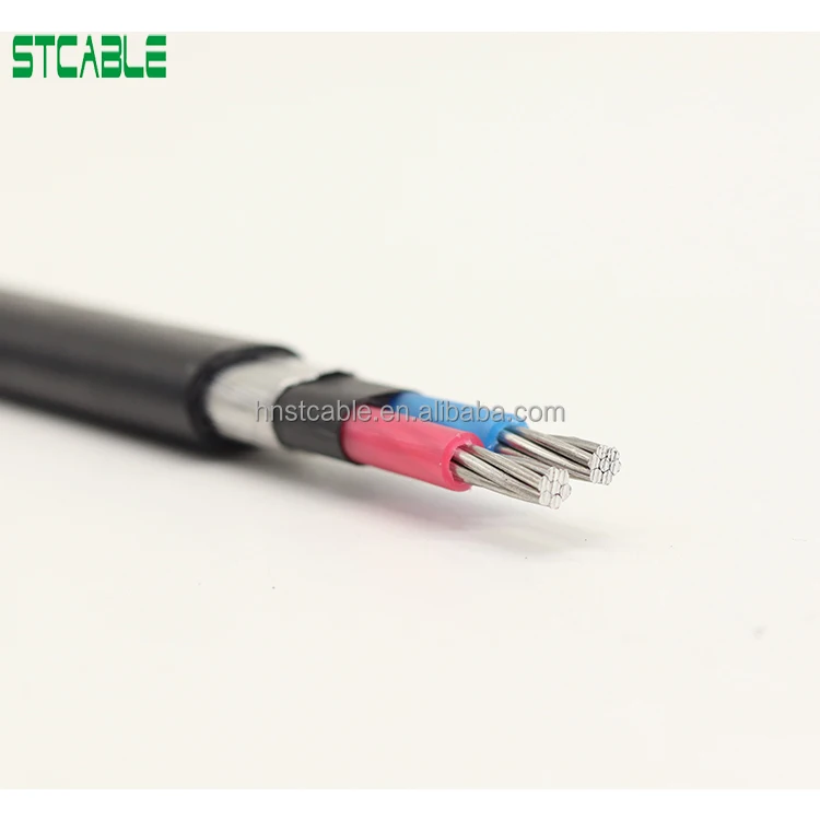 Aluminum Conductor XLPE/PVC Sheath One/two/three Phase Wire Concentric ...