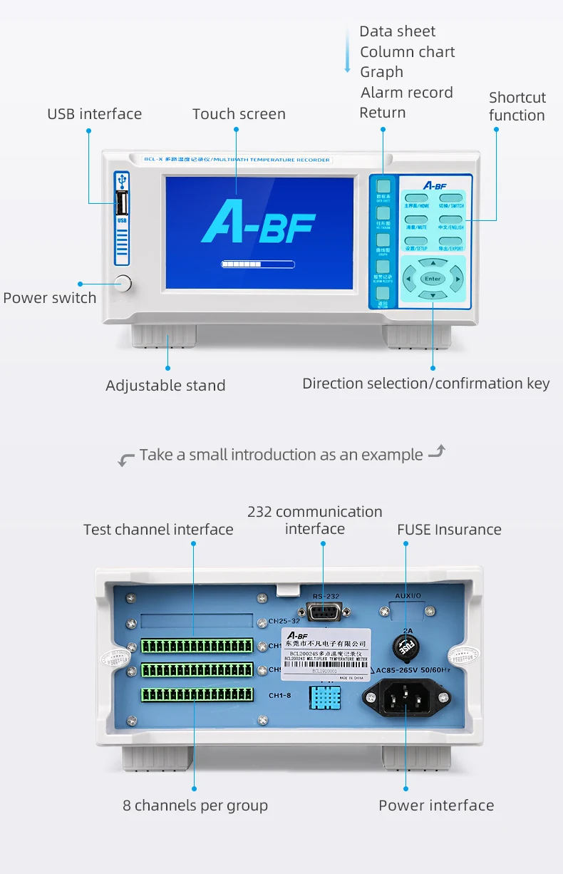 A-BF Multi-Channel Temperature Data Logger - Precision & Efficiency