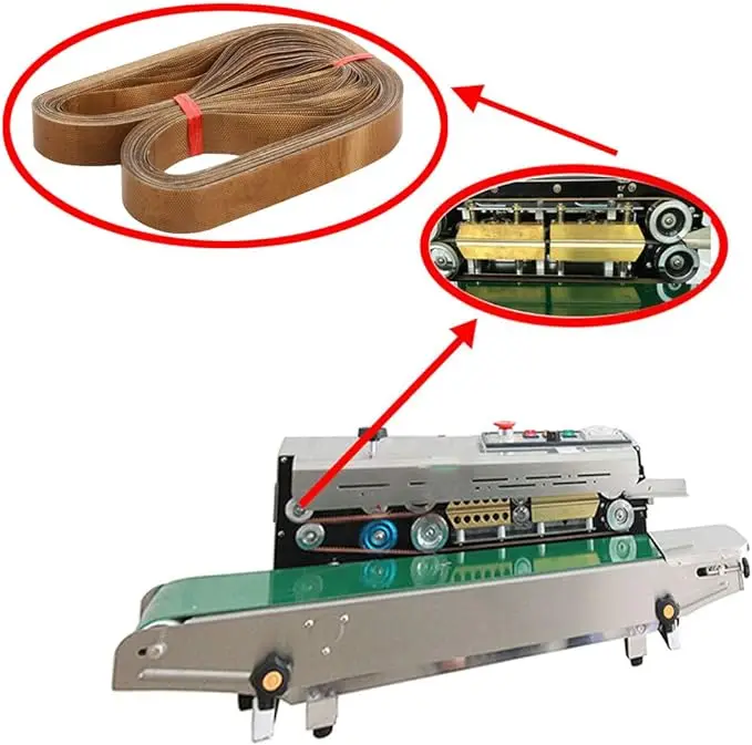 550pcs Band Sealer Belts For Fr-770 Continuous Band Sealer Ptfe Tape ...