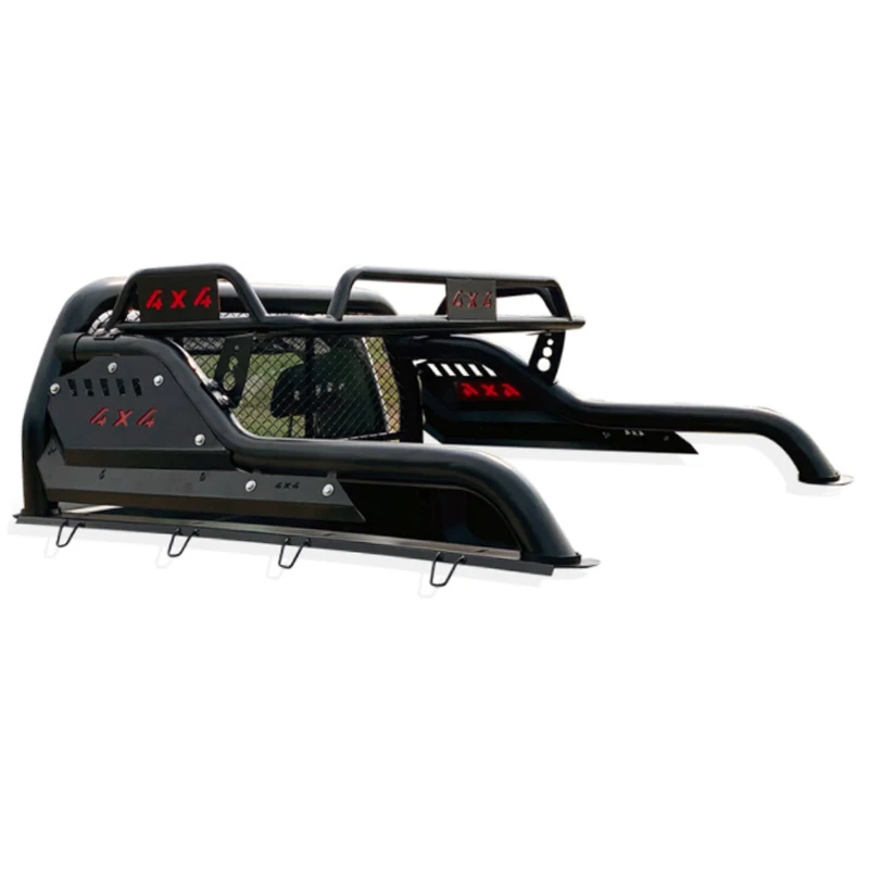 Steel Roll Bar 4x4 Roll Bar With Rack For Toyota Hilux Isuzu Dmax Ford ...