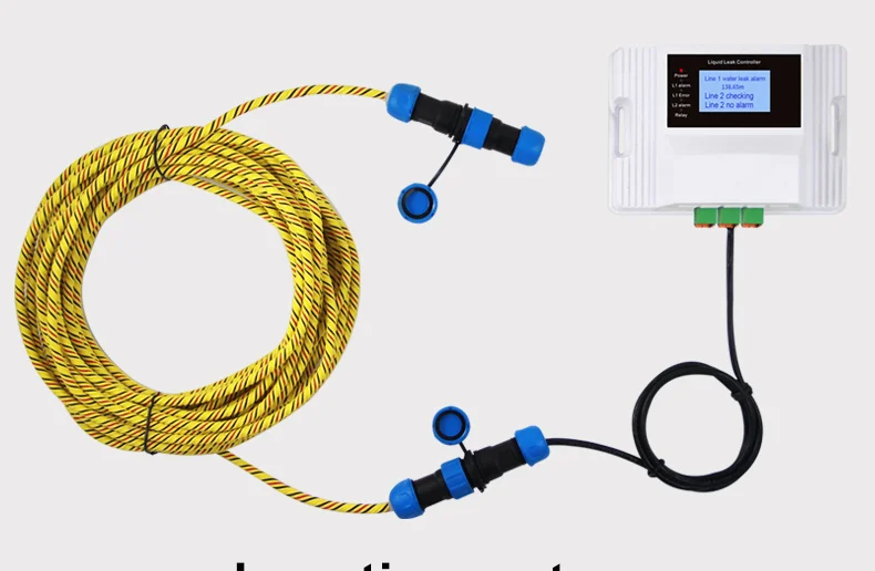 RS485 Locating Water Leak Controller Modbus RTU Liquid Leak Alarm ...