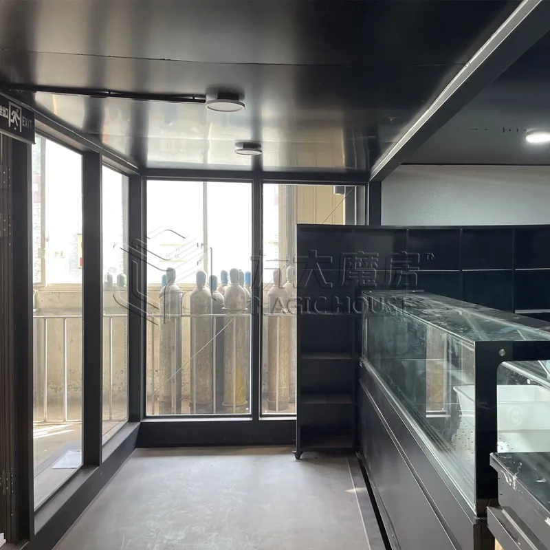 Magic House Container Restaurant Bar Container Store Shop Shipping ...