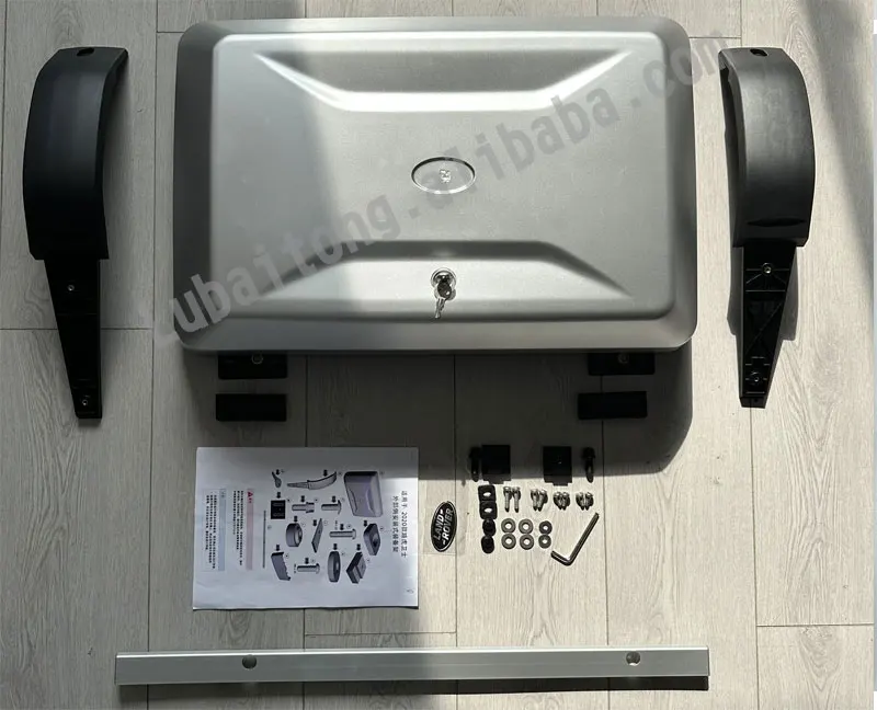 Car Body Parts Silver Side Tool Box Storage Box For Land Rover Defender ...