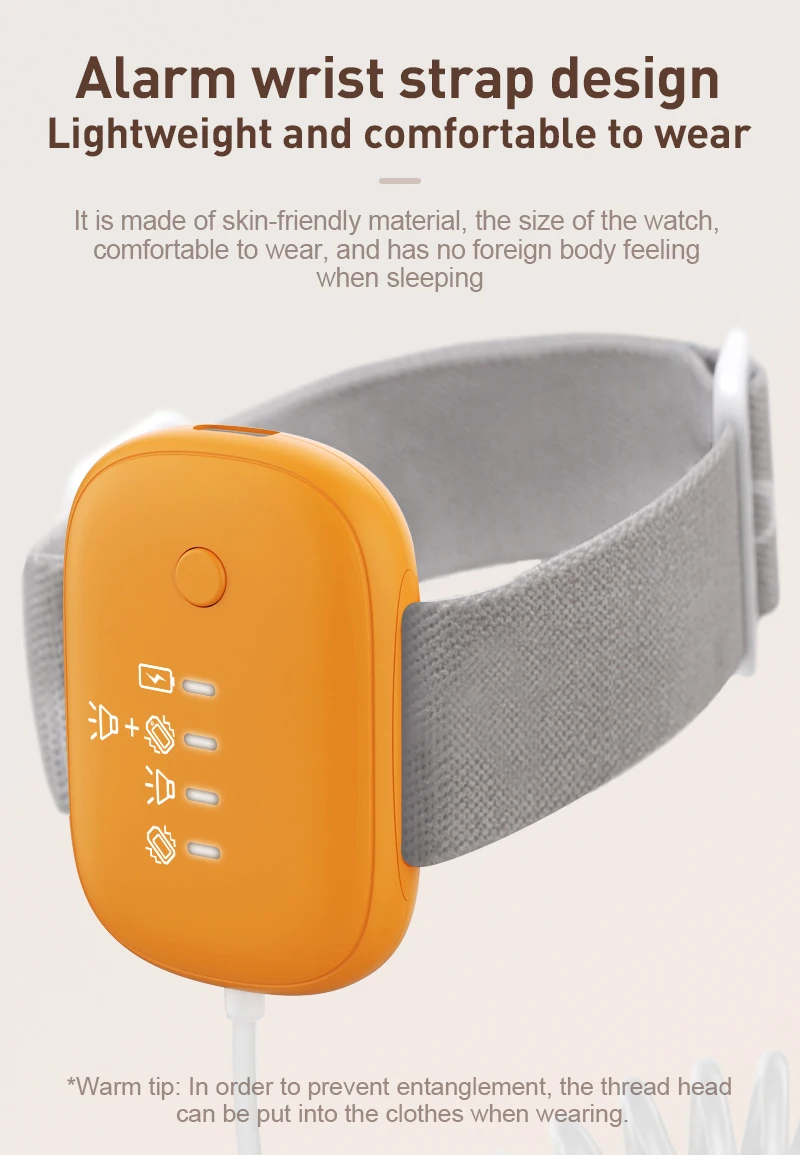 Bedwetting Enuresis Alarm With Loud Sound And Strong Vibration For Boys ...