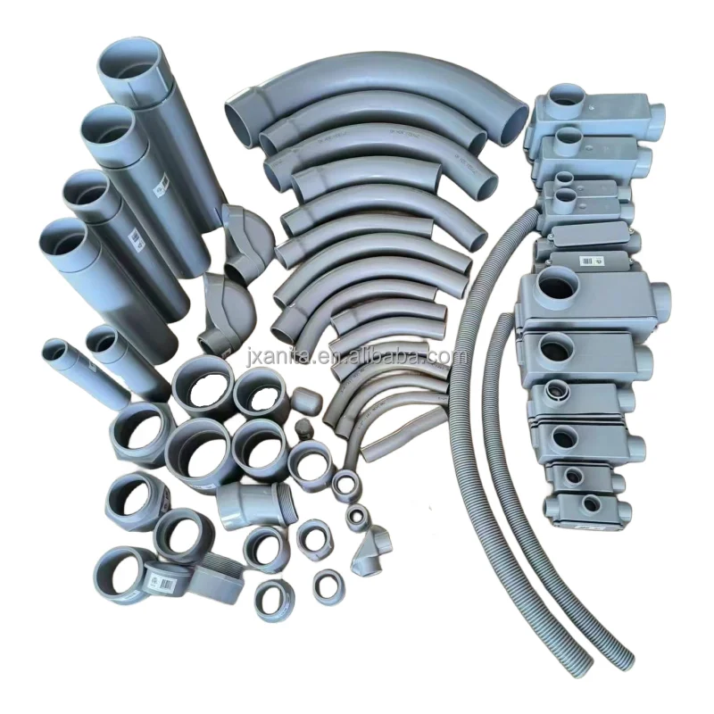 PVC Non-Metallic Conduit Body With Cover Gasket 1" T Type Joint Gary ...