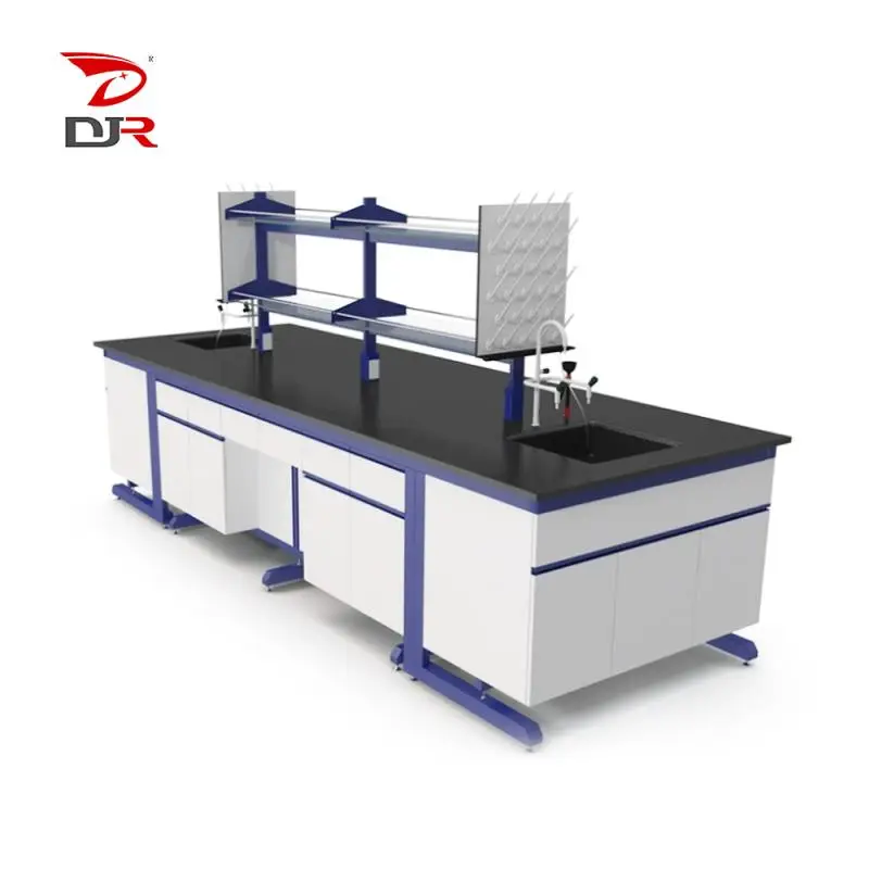 Lab Table With Reagent Shelf Drawer Physical Chemistry Medical Lab ...