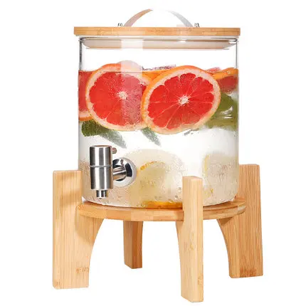 Sustainable Glass Jugs with Tap - Perfect for Drinking Water