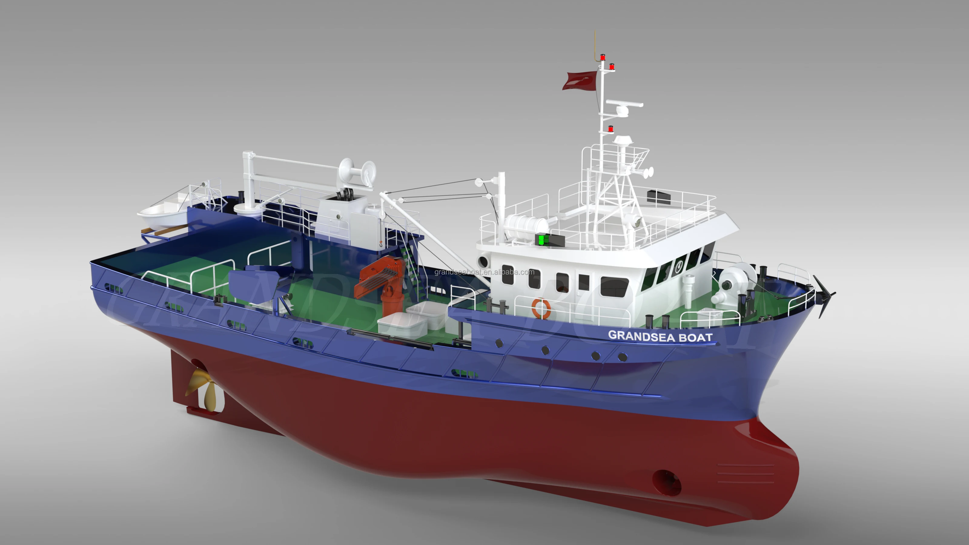 Grandsea 27m Stern Trawling Commercial Fishing Vessel