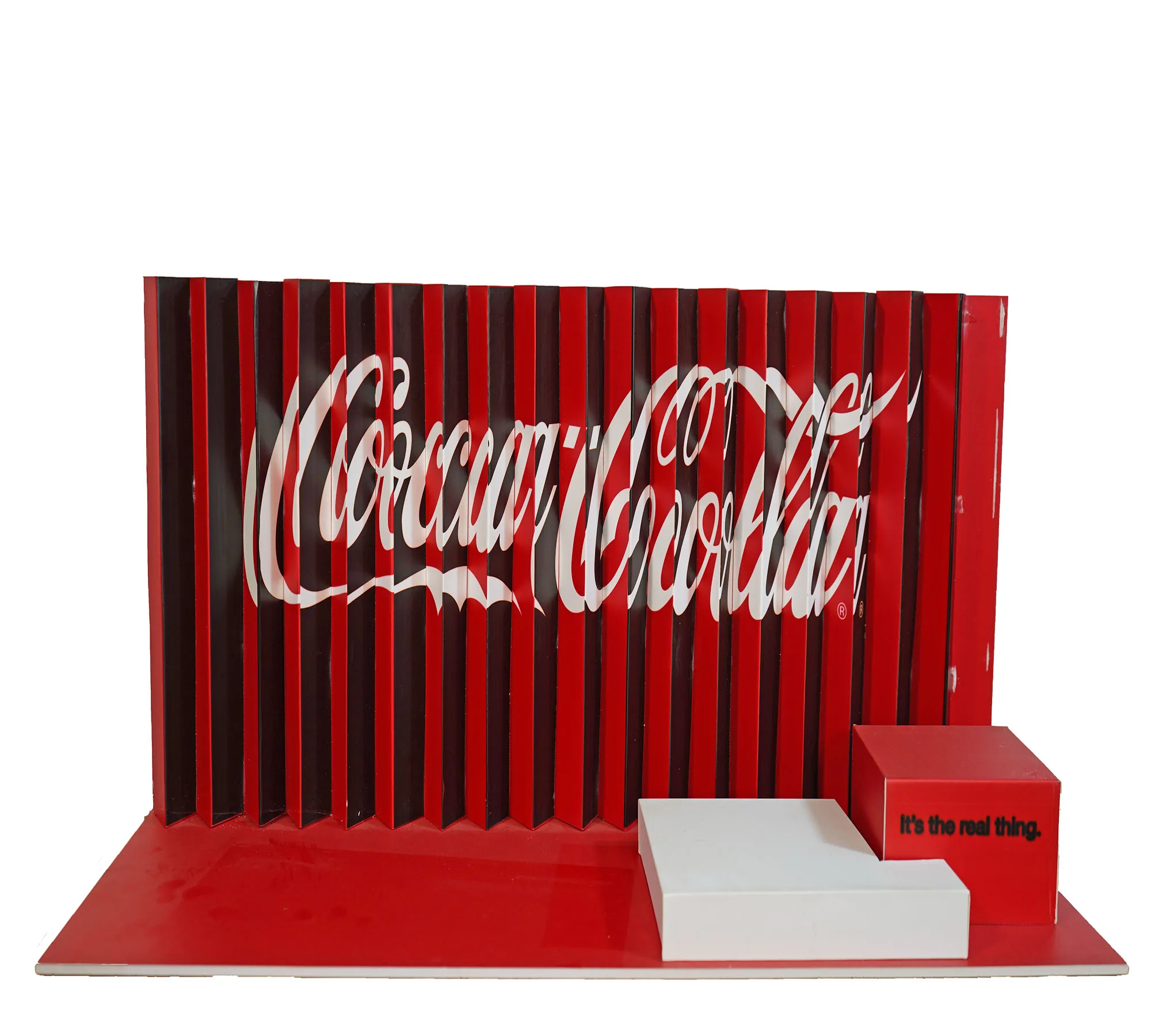 Custom CocaCola Retail Cardboard Counter Top Display Stand Supermarket ...