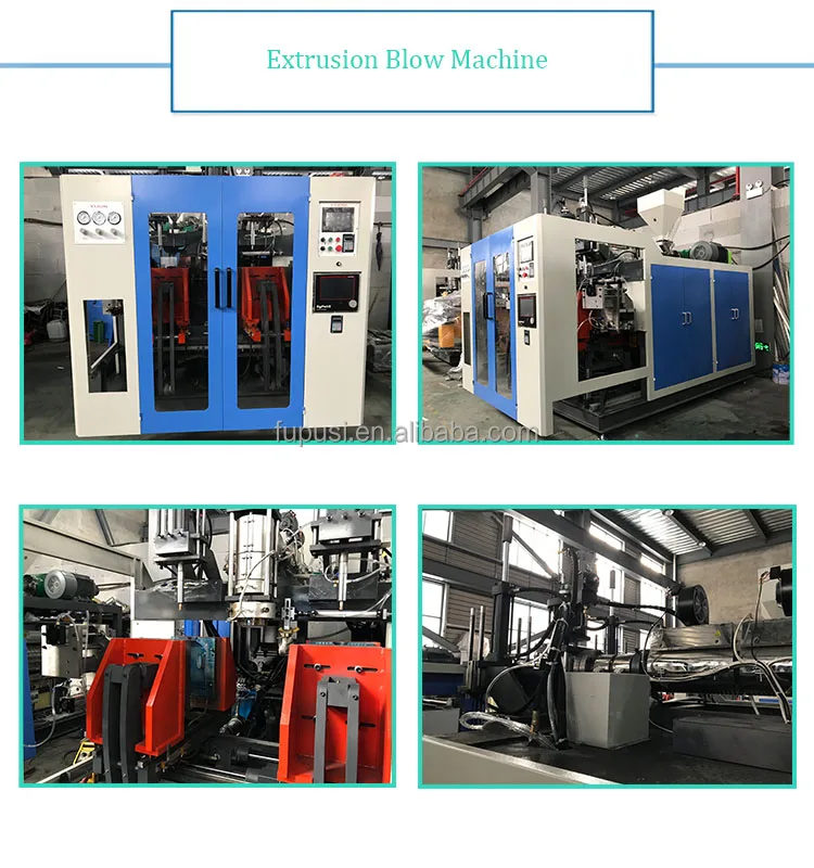 Extrusion Plastic Blowing Moulding Machine Fully Automatic High Speed Extrusion Blow Molding ...