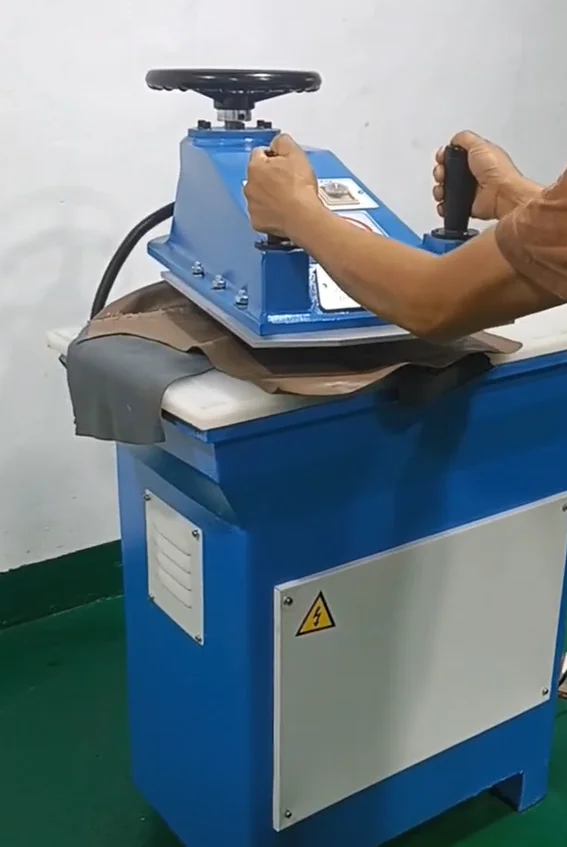 Shoe Making Leather Cutting Machine Automatic Clicker Press Hydraulic ...