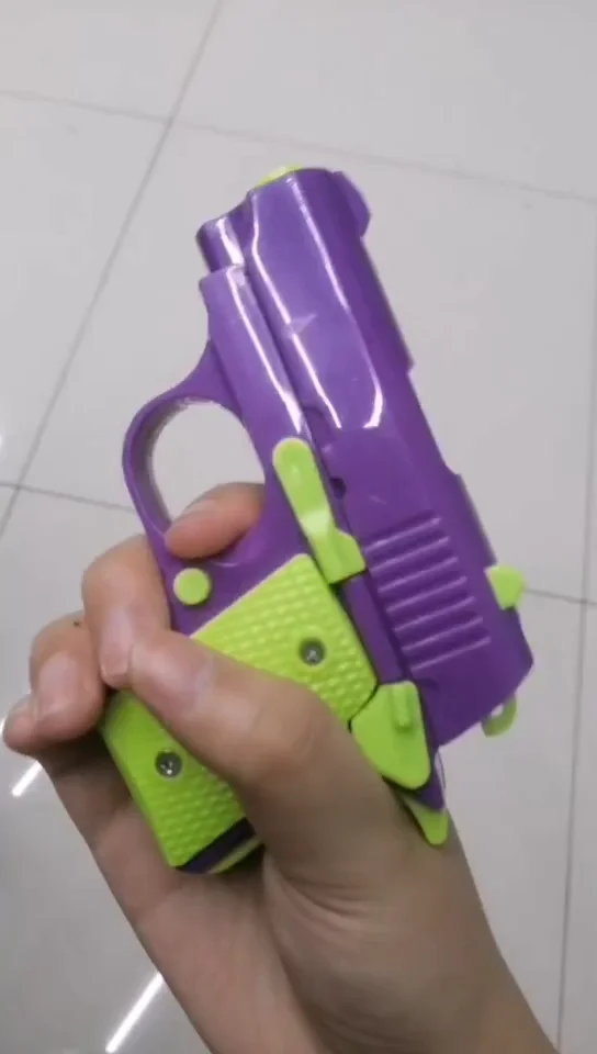 Gravity Mini M1911 Fidget Gun Toy Pistol 3d Printed Fidget Gun Luminous ...