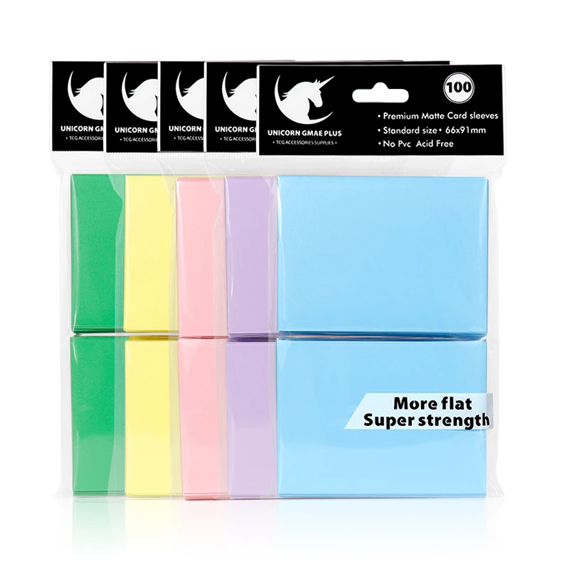 Ckcs02 Premium Colored Matte Card Sleeve 16 Colors Consistently Cutting ...