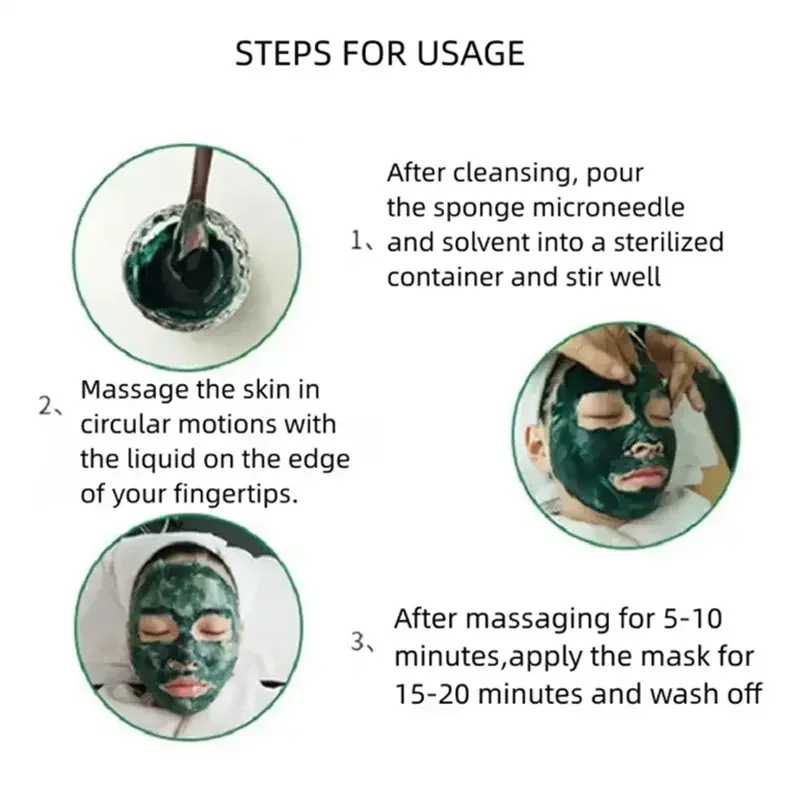 99% Algae Peeling Biomicroneedling Kit - Sponge Needle Microneedle