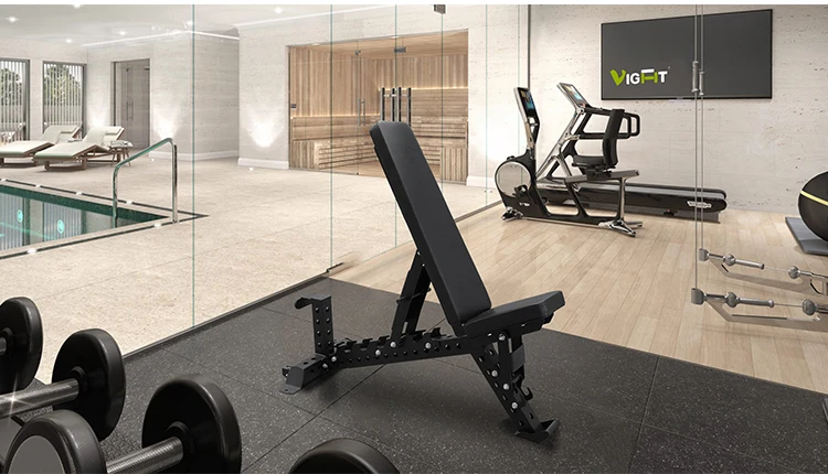 Vigor Flat Bench Workout Bench - Perfect for Pressing Exercises