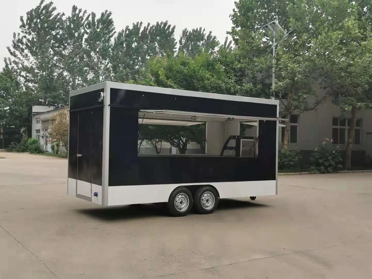 Concession Stand Trailer Mobile Kitchen Commercial Mobile Fast Food ...