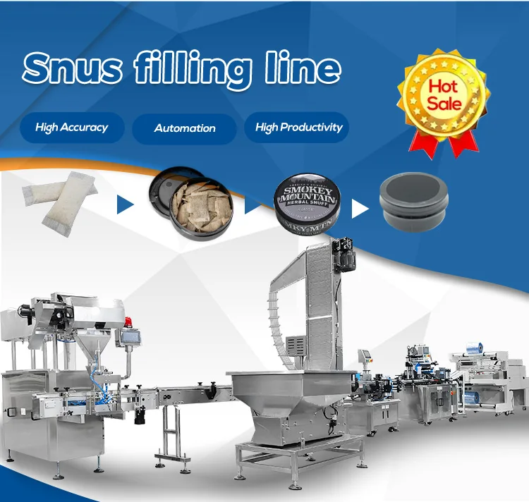 JYT-BYF Snuff Packing Machine Line - Efficient & Reliable