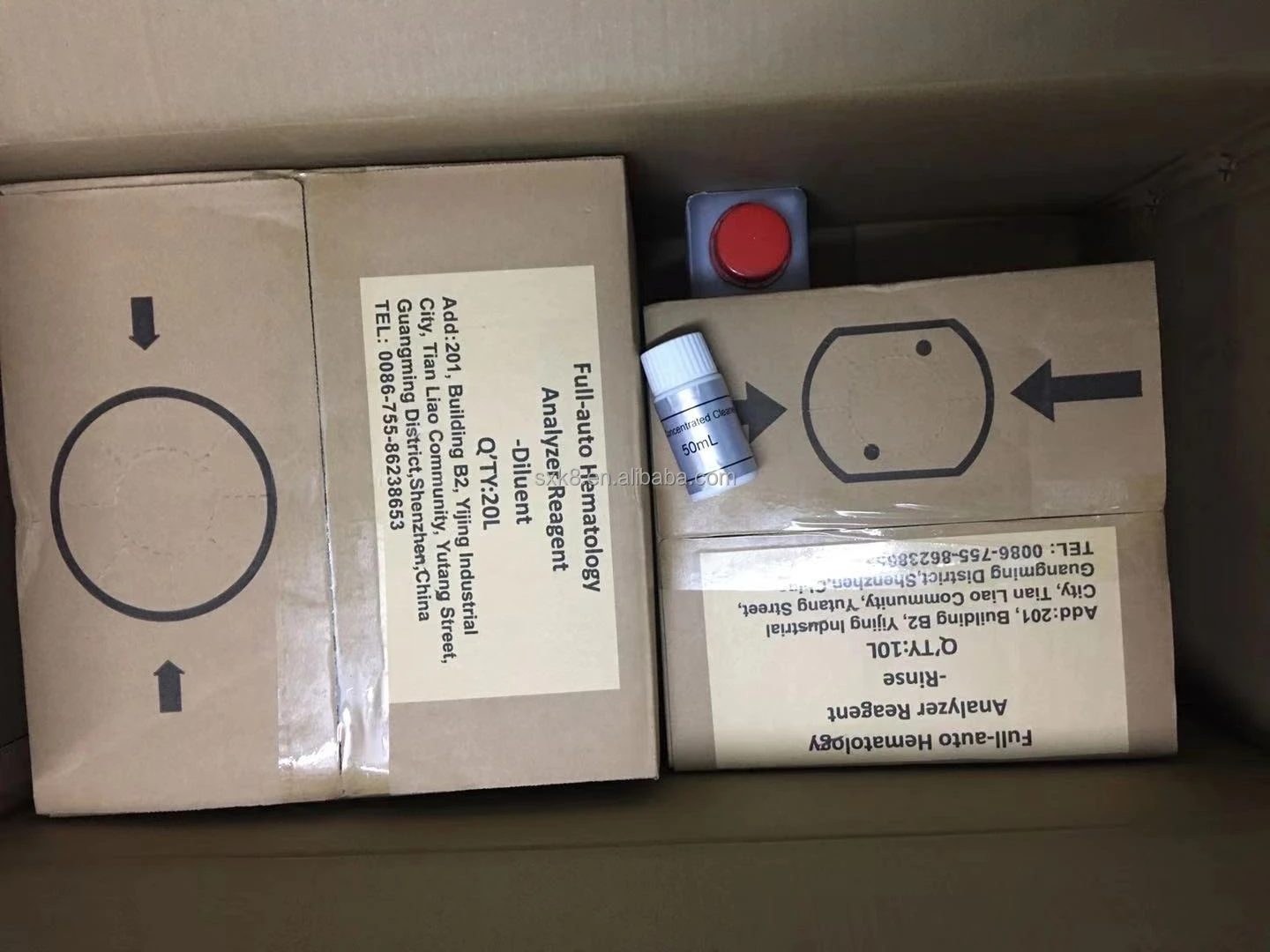 Hematology Analyzer Reagents for CBC Blood Tests in Veterinary ...