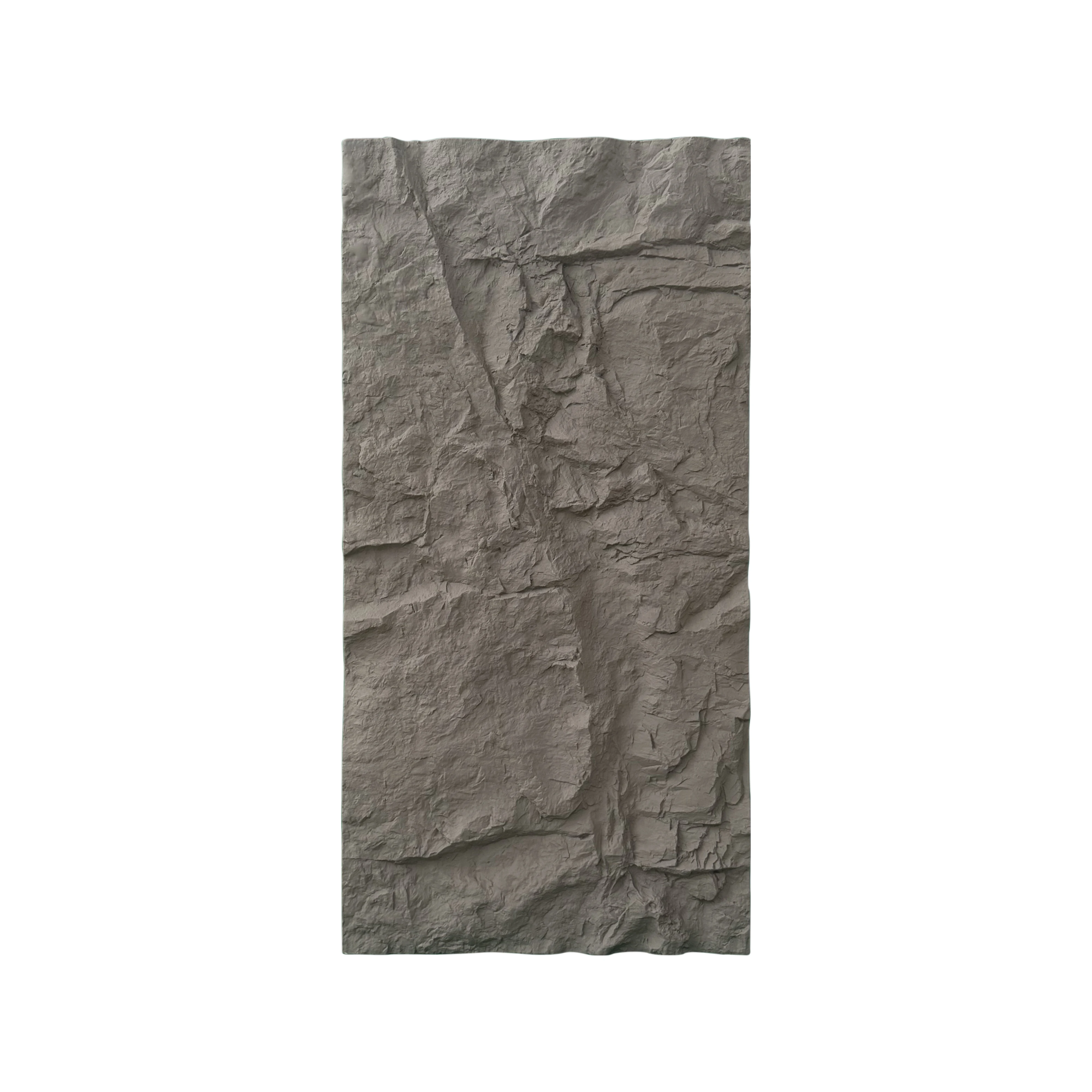 Simple installation Decorative Shale Veneer PU Rock Faux Stone Wall ...