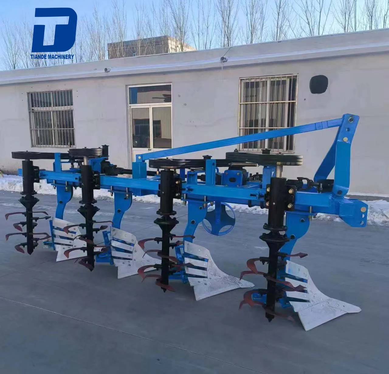 Tractor PTO Plough Rotary Machine Deep Furrow 100-140hp Plow and Rotary ...