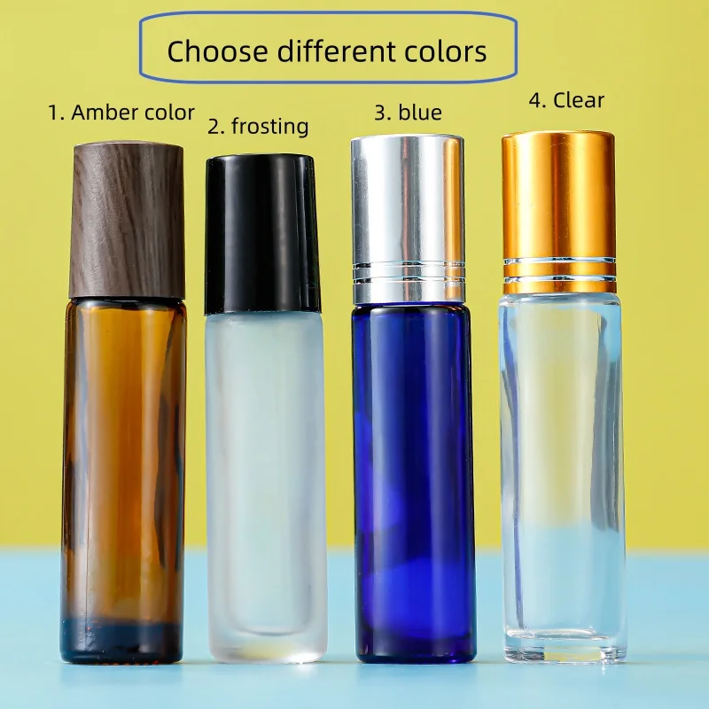 Factory Direct Roll On Bottle 10ml Color Roll On Glass Bottle - Buy 10ml Roll On Bottle Round ...