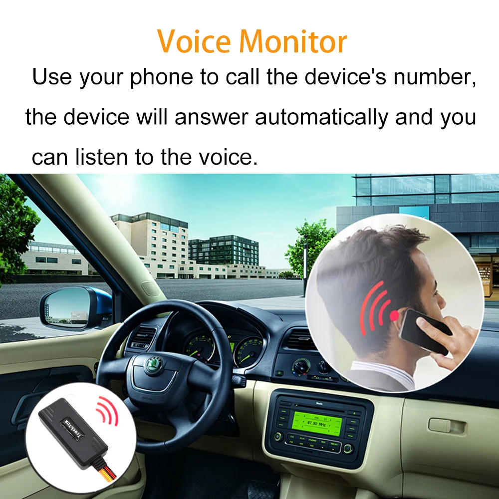 4G LTE CAT1 GPS Tracker - Real-Time Vehicle Monitoring