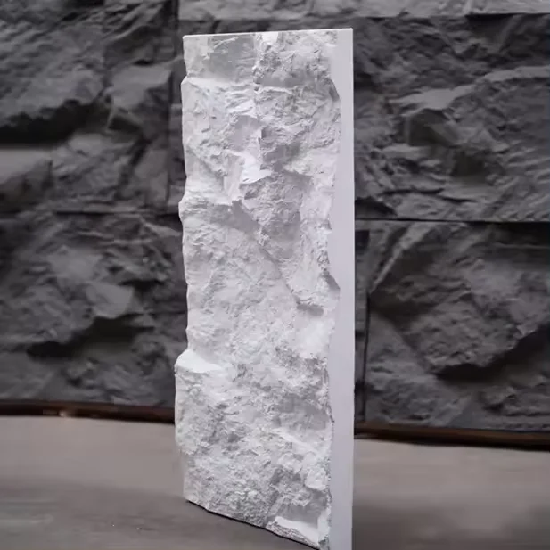 Decorative PU Faux Rock Polyurethane Panel 3D PU Wall Panel