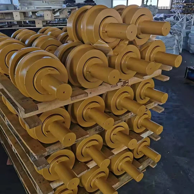 Carrier Roller Undercarriage Excavator Parts Track Roller Bottom Top ...
