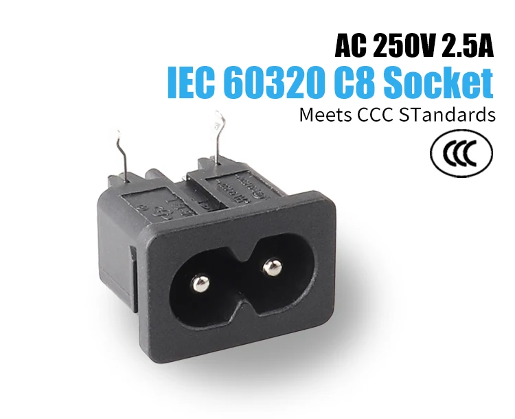 C8 Power Socket - Reliable 110v Ac Inlet for General Use
