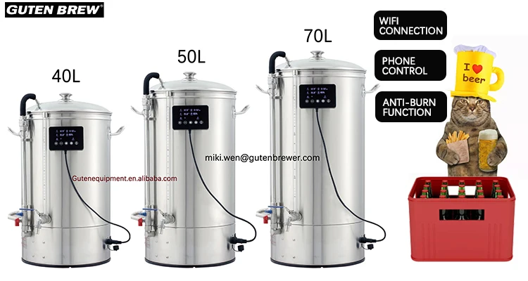 Guten WIFI 40L All in One Microbrewery - Easy Home Brewing