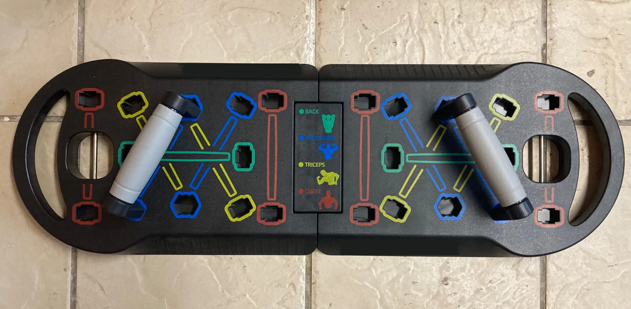 Wellshow Sport 14 in 1 Push up Bar - Portable Gym Training