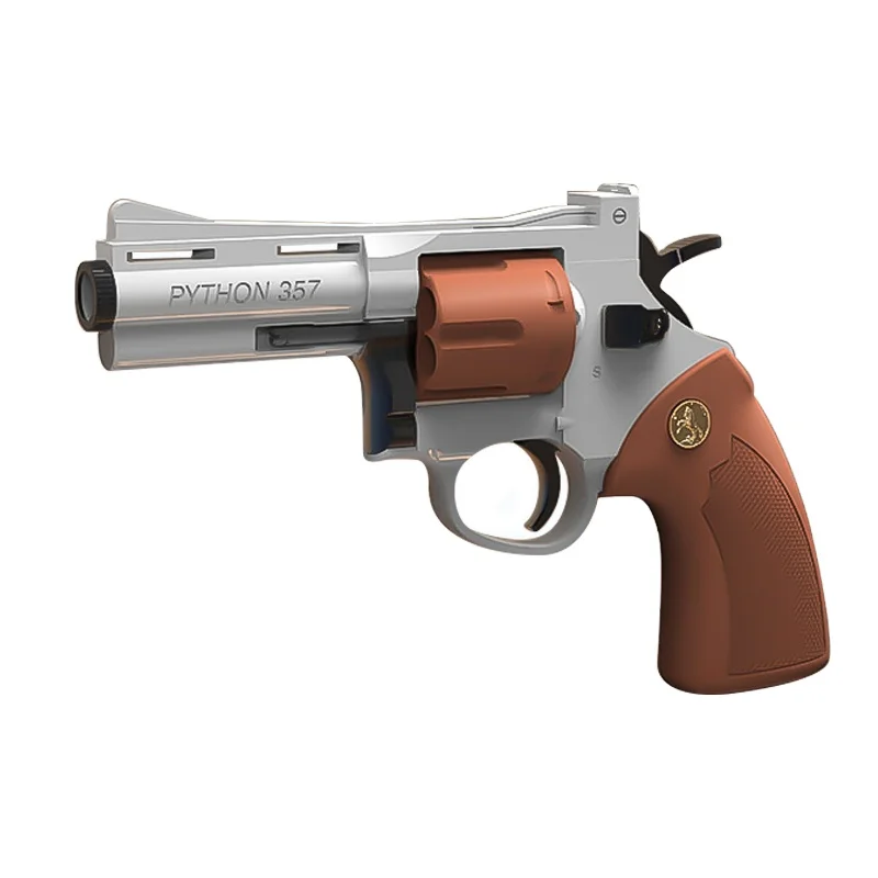 Plastic Metal Soft Bullet Outdoor Shooting High Quality Gun Revolver ...