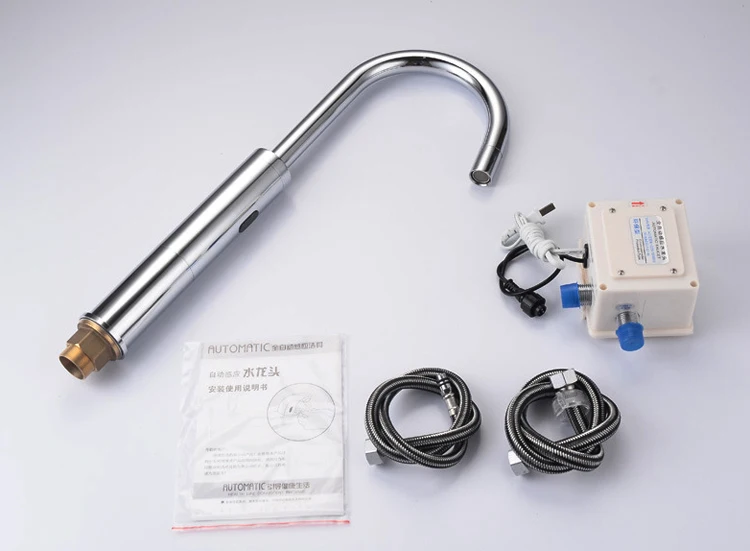 Cheap Touchless Kitchen Faucet Motion Sensor Smart Kitchen Sink Faucet ...