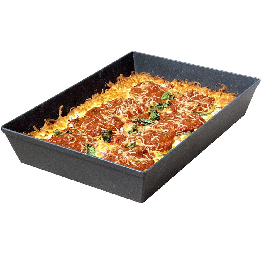 9 Inch Ceramic Deep Dish Alu-steel Rectangular Toaster Oven Heavy ...