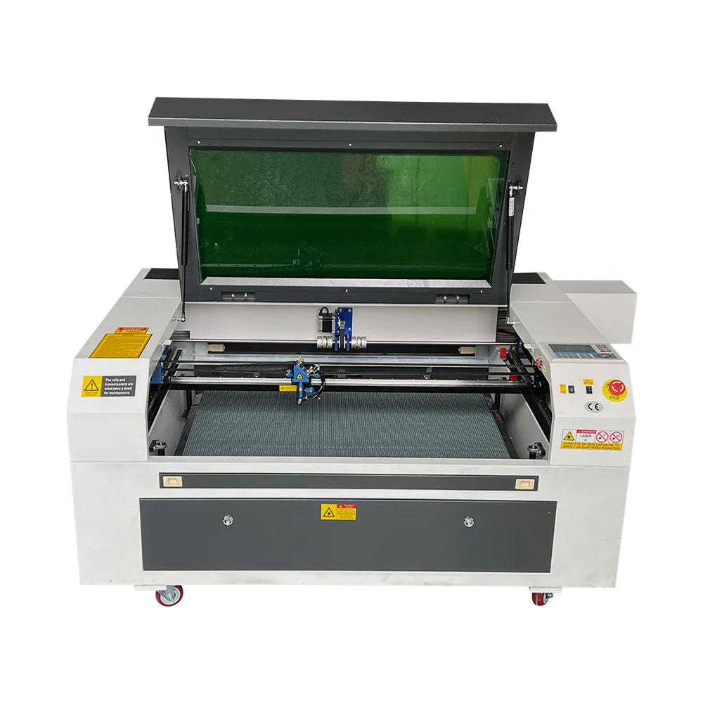 KH-9060 130W/100W CO2 Laser Engraving Machine Supports LAS DST DXF AI ...