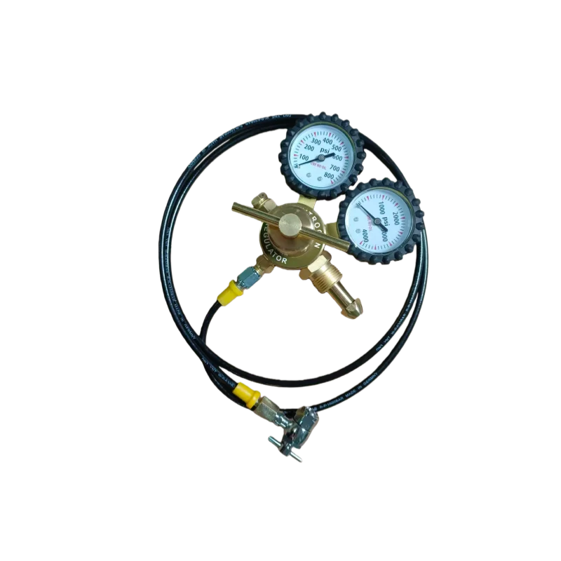 Hydraulic Valve High Pressure Nitrogen Pressure Reducer American CGA580 ...
