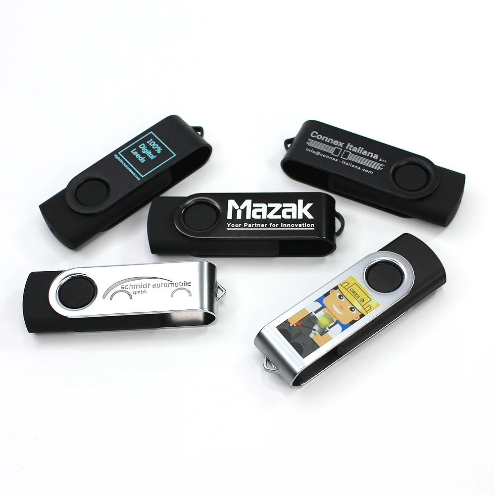 OEM Swivel USB 2.0 Flash Drives - Customizable & Reliable
